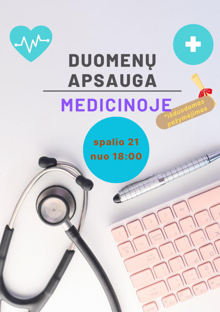 Duomenų apsauga – MEDICINOJE - Sokrato akademija